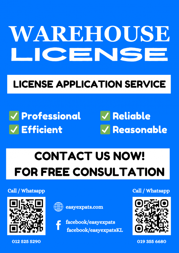 FAQs & Guidelines For Warehouse License Application in Klang Valley